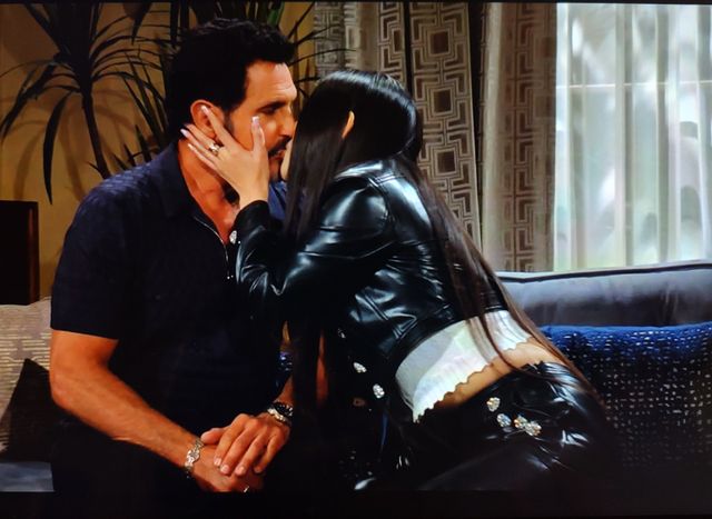 Steffy Witnesses Luna Kissing Bill The Bold And The Beautiful Recap 2330