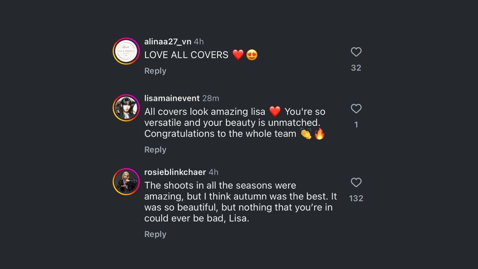 “Definition of perfect”: Fans in awe of BLACKPINK’s Lisa’s magazine ...